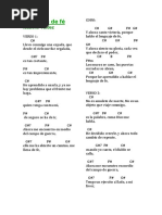 Acordes y letra de "Desciende" | PDF