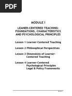 Module 2 - Facilitating Learner - Centered Teaching | PDF | Analogy ...