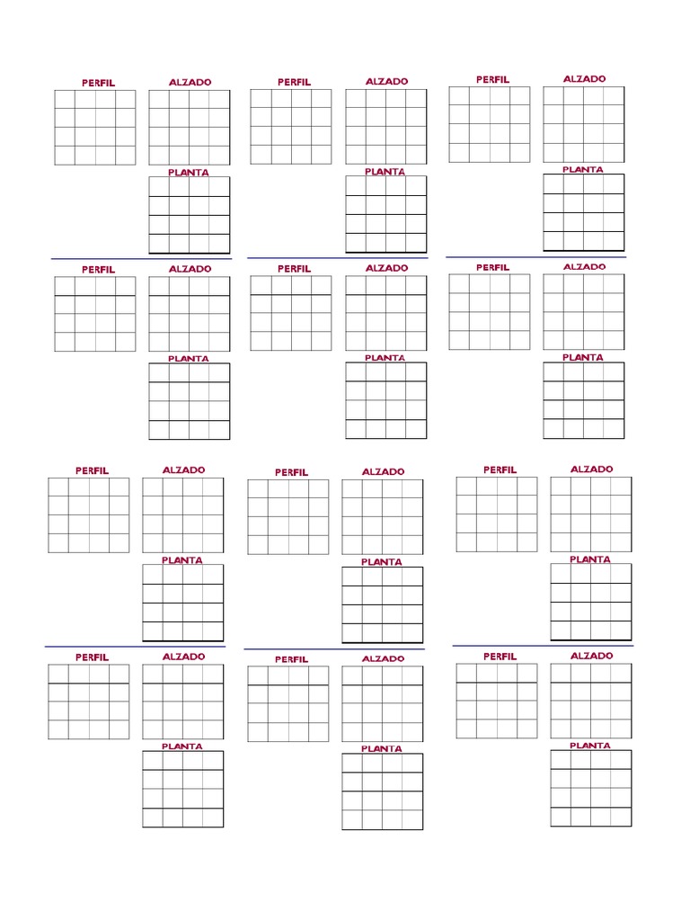 Plantilla 4X4 para Vistas - Tecnoloxía | PDF