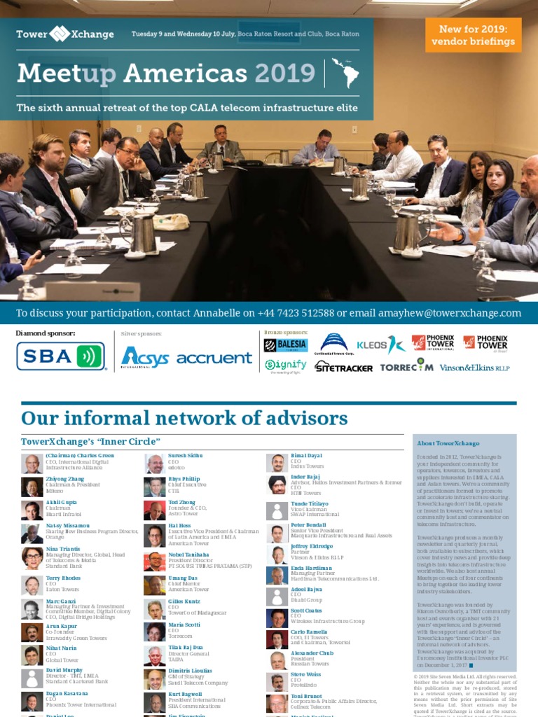 Meet Americas: New For 2019: Vendor Briefings | PDF | Inter American ...