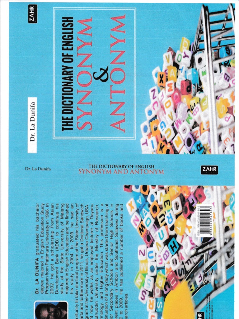 The Dictionary of English Synonym and An | PDF