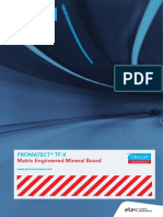 Promat Fendolite Mii Product Data Sheet | PDF | Concrete | Fires