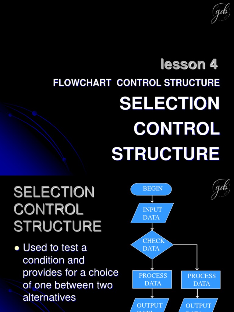 COMP1. L4. Selection Control Structure | PDF | Teaching Methods & Materials