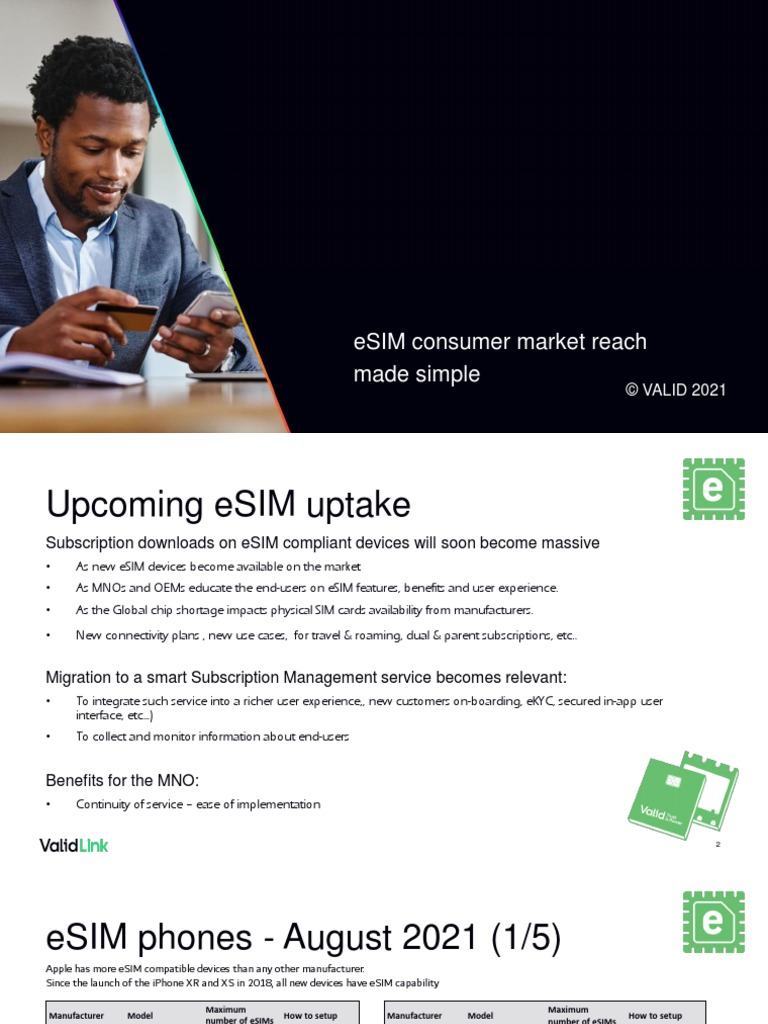 eSIMplicity 2021 | PDF | I Phone | Apple Inc.