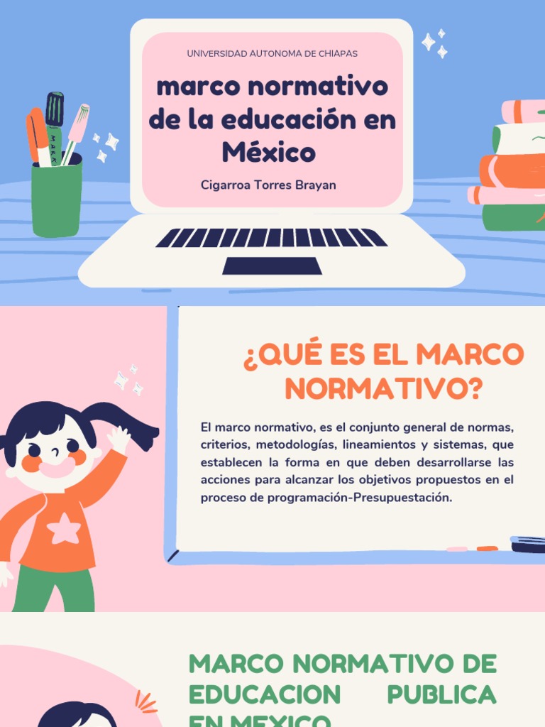 Marco Normativo de La Educación en México | PDF | México