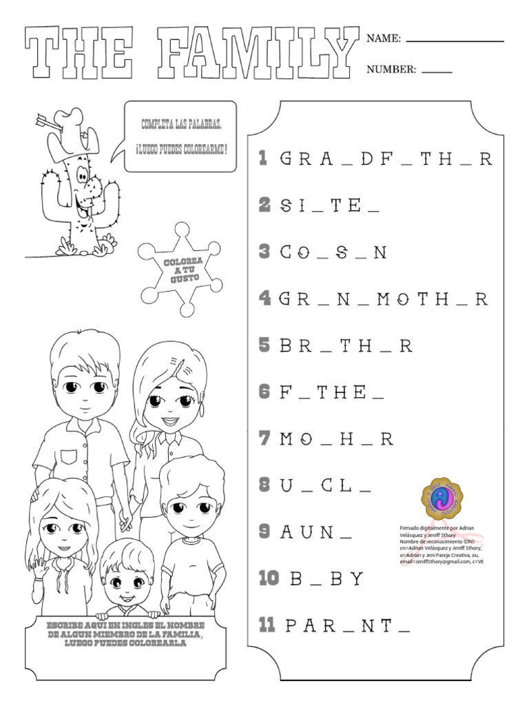 Actividad The Family | PDF