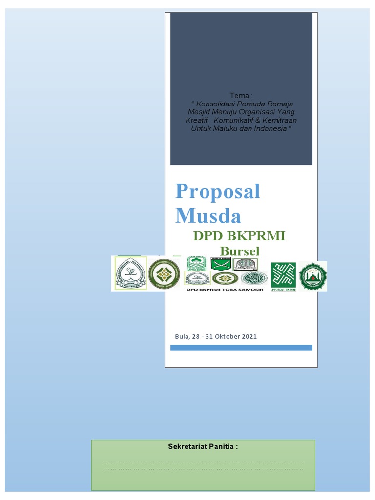 Proposal Musda BKPRMI Kab 2021 | PDF