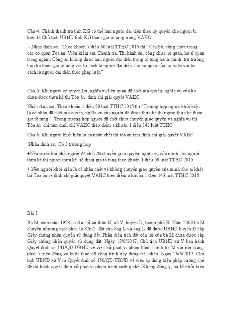 TL TTHC 2 | PDF