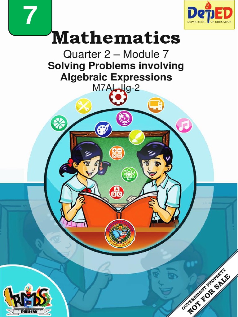 Corrected Math 7 Q2 Module7 AFGBMTS Material | PDF | Area | Learning