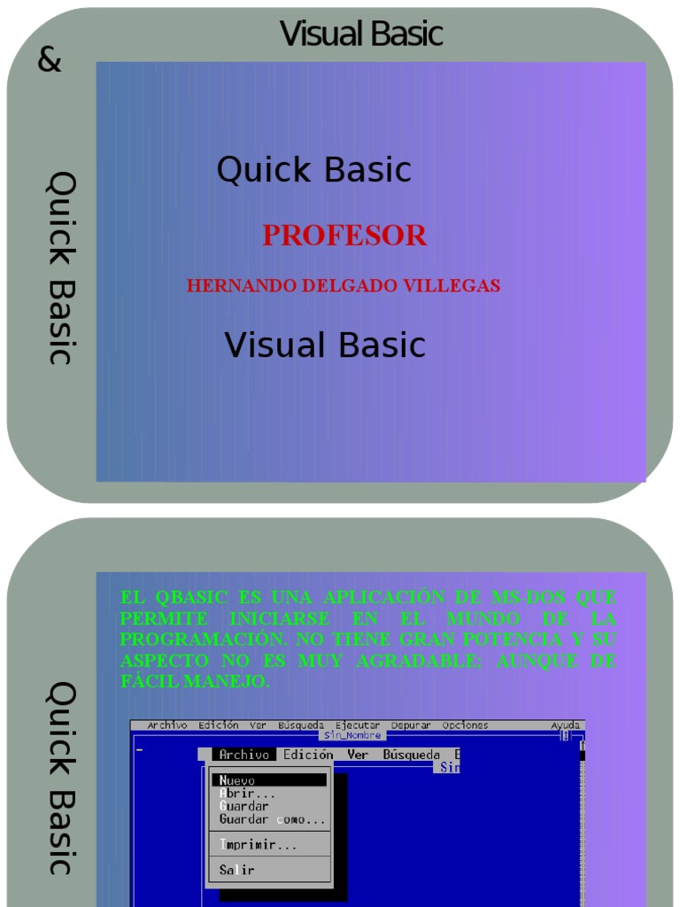 Visual Basic | Descargar gratis PDF | Básico | Programa de computadora