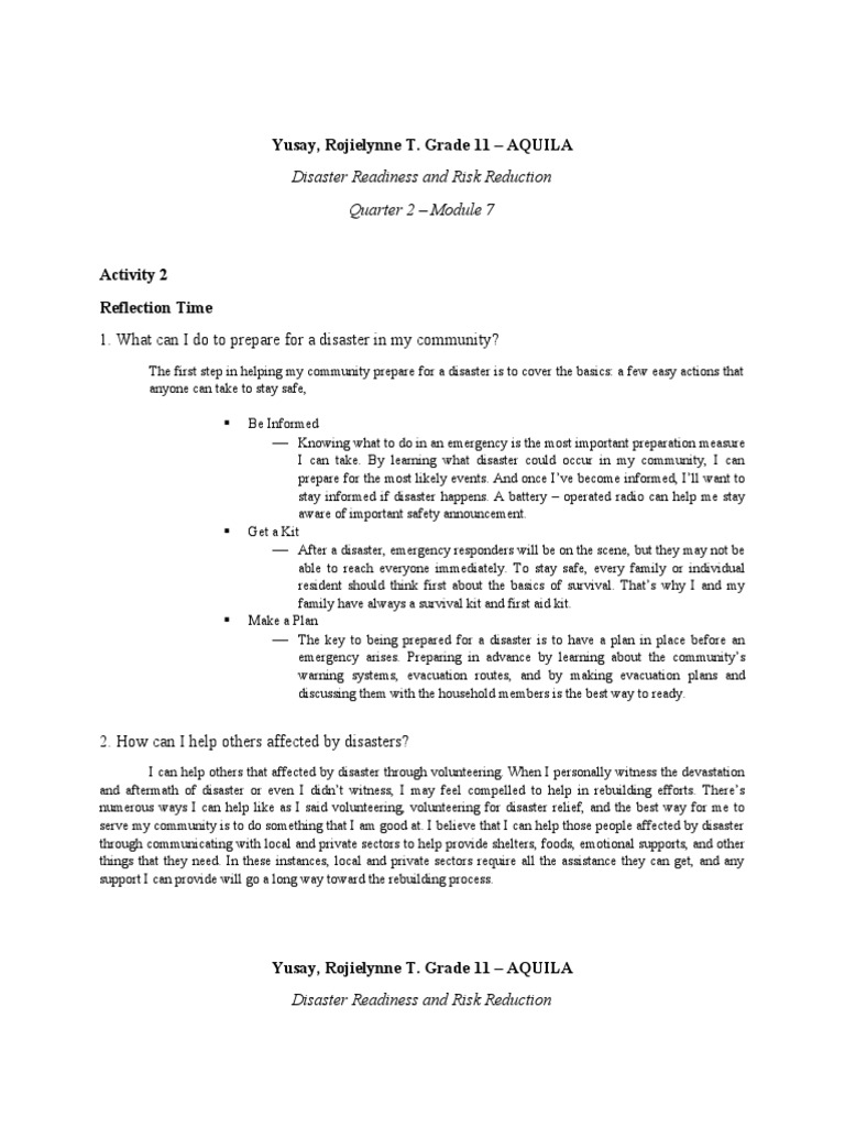 DRRR Module 7 | PDF | Hydrology | Seismology