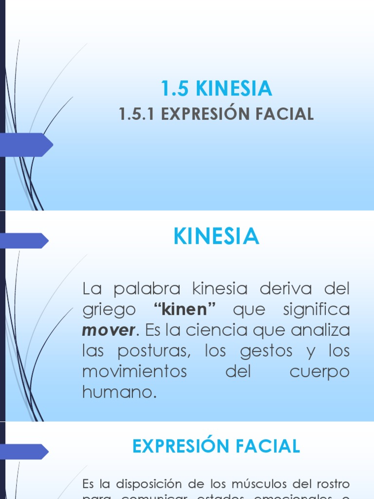 1.5 Kinesia-2 | PDF | Las emociones | Experiencia subjetiva