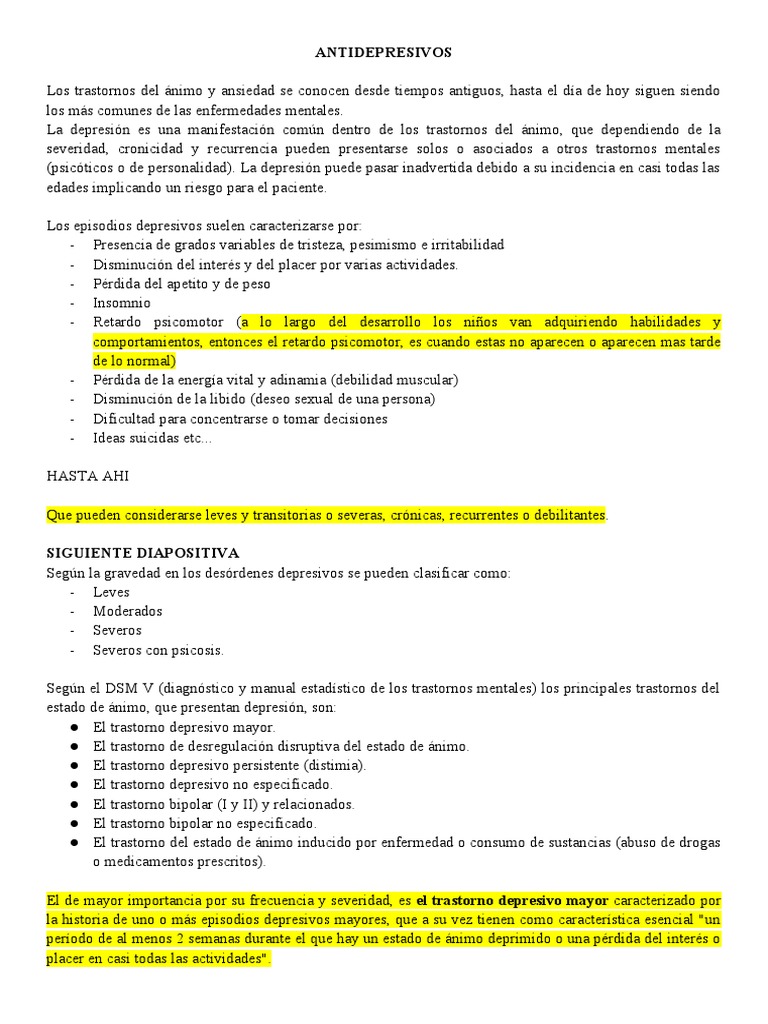 Dapoxetina y Dexapron en Antidepresivos | PDF | Antidepresivo ...