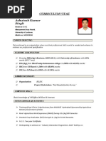 Sunil Resume 1 | PDF | Career & Growth