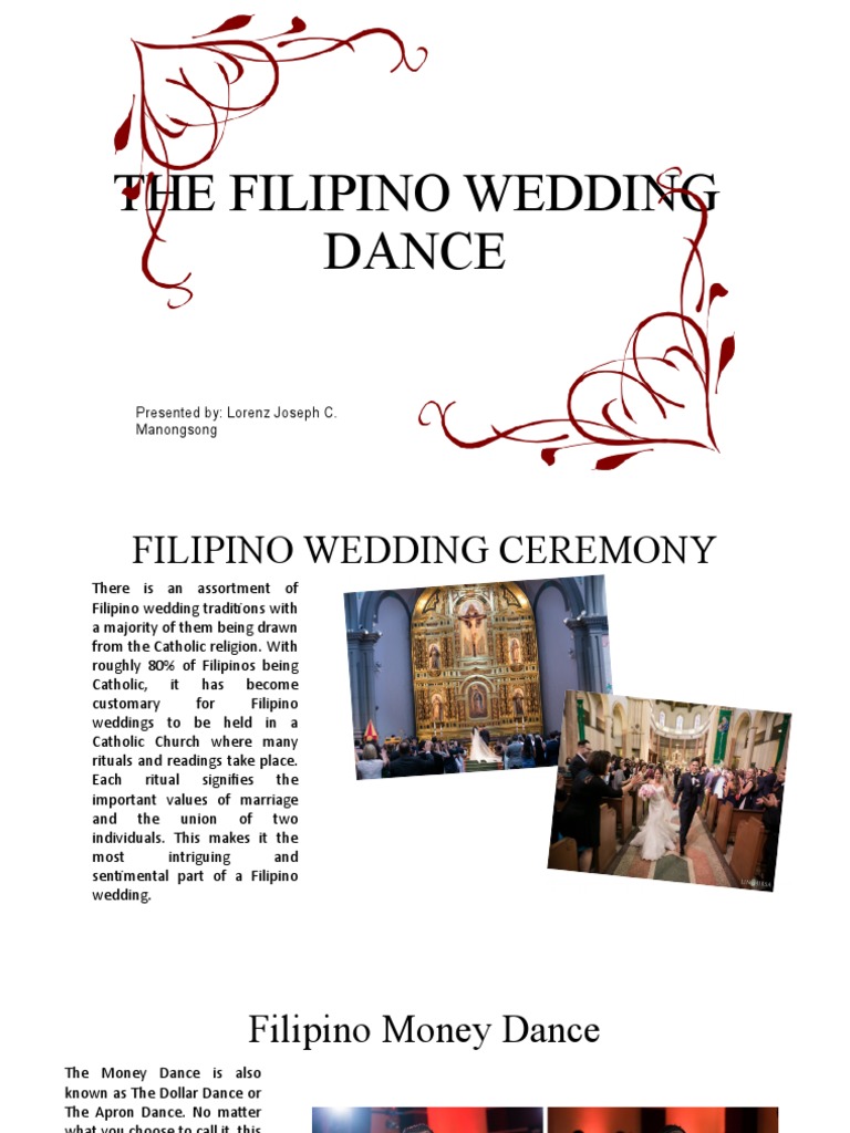 The Filipino Wedding Dance | PDF