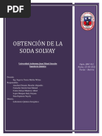 Proceso Solvay | PDF | Carbonato de sodio | Sustancias químicas