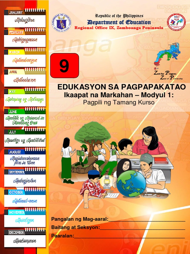 ESP9 4th Qreg Module 1 | PDF