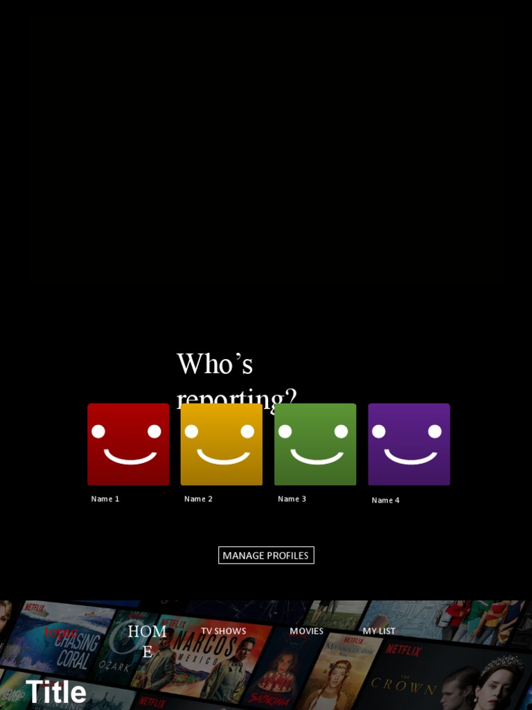 Netflix PPT Template | PDF | Icon (Computing) | Communication Design