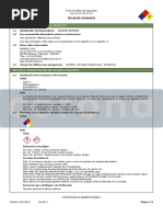 Ficha de Seguridad - Detergente Neutro | PDF | Agua | Organización Internacional del Trabajo