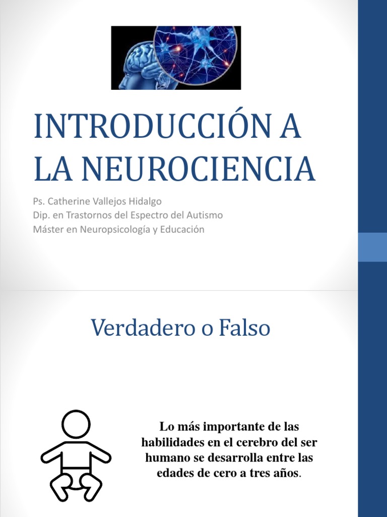 Introducción A La Neurociencia | PDF | Neurociencia | Cerebro