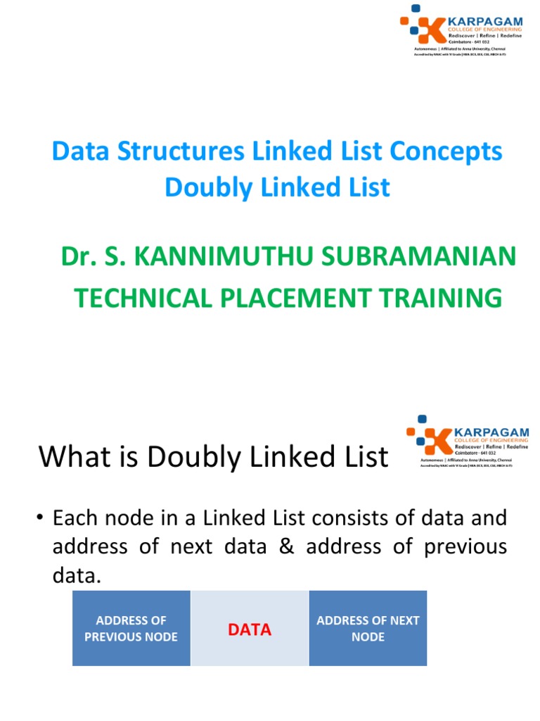 Doubly Linked List | PDF | Data | Information Retrieval Doubly Linked List | PDF | Data | Information Retrieval