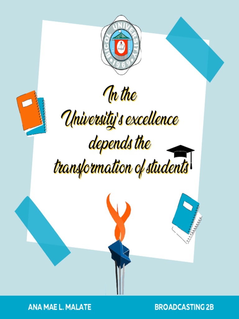 In The University's Excellence Depends The Transformation of Students | PDF