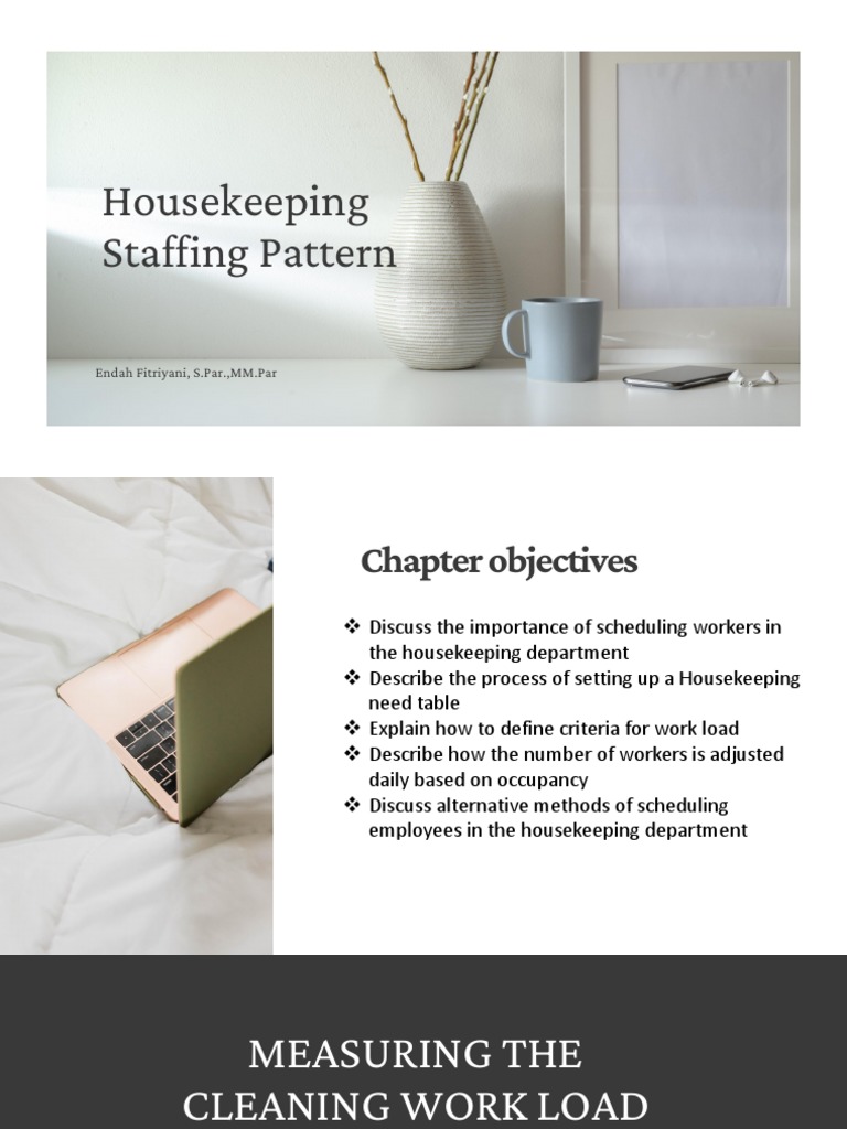 Housekeeping Staffing and Scheduling Guide | PDF | Housekeeping ...