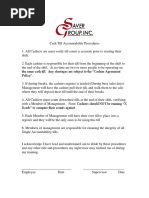 Uniform Receipt Acknowledgement | PDF