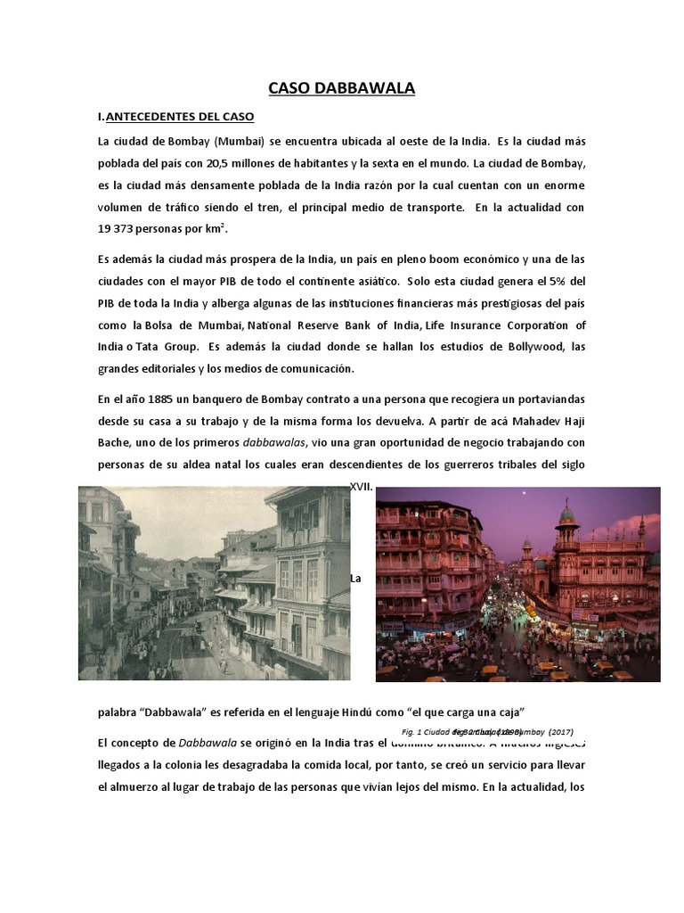 Caso Dabbawala | PDF