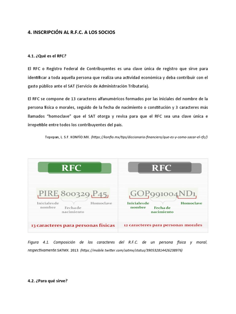 Inscripción Al R.F.C | Descargar gratis PDF | Gobierno