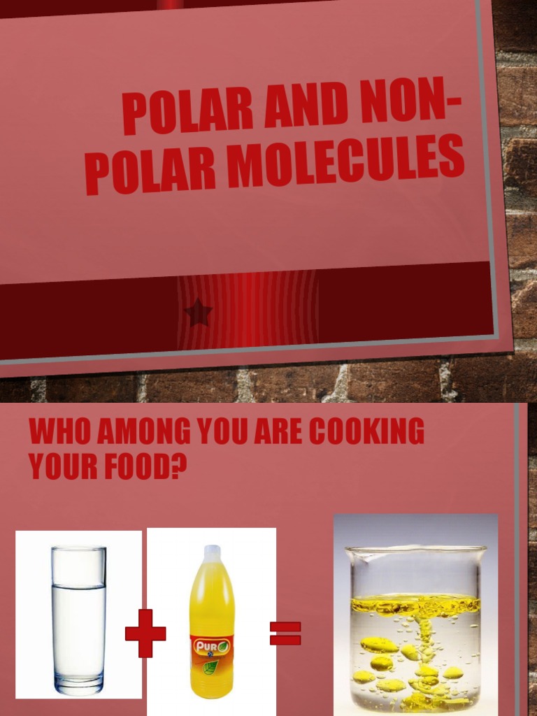 Polar vs Nonpolar Molecules Explained | PDF | Chemical Polarity | Physics