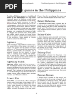 Filipino Dama: Rules and Gameplay | PDF
