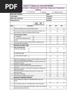 Ceiling Works Inspection Checklist | PDF