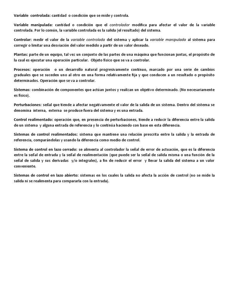 Variable Controlada | PDF | Métodos y materiales de enseñanza | Informática