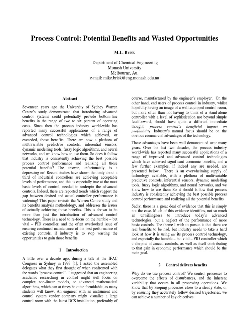 Process Control Opportunities | PDF | Normal Distribution | Process Control