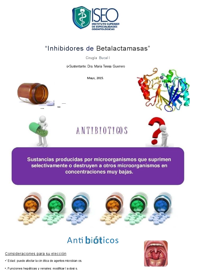 PDF Inhibidores de Betalactamasas | PDF | Penicilina | Beta lactamasa
