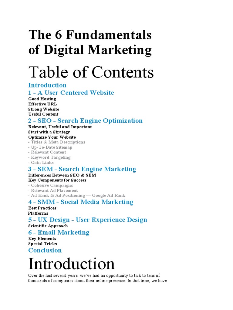 Fundamentals of Digital Marketing | Download Free PDF | Search Engine ...
