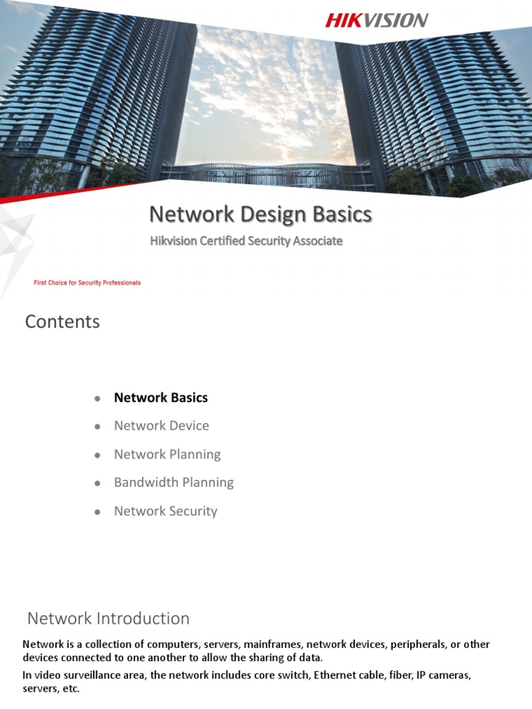 Network Design Basics | PDF | Transmission Control Protocol | Computer ...