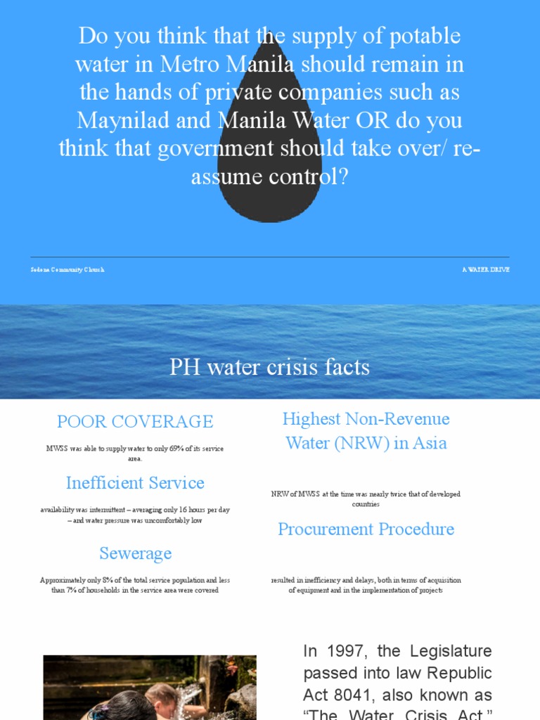 Water Changes Everything | PDF | Economies | Water Supply