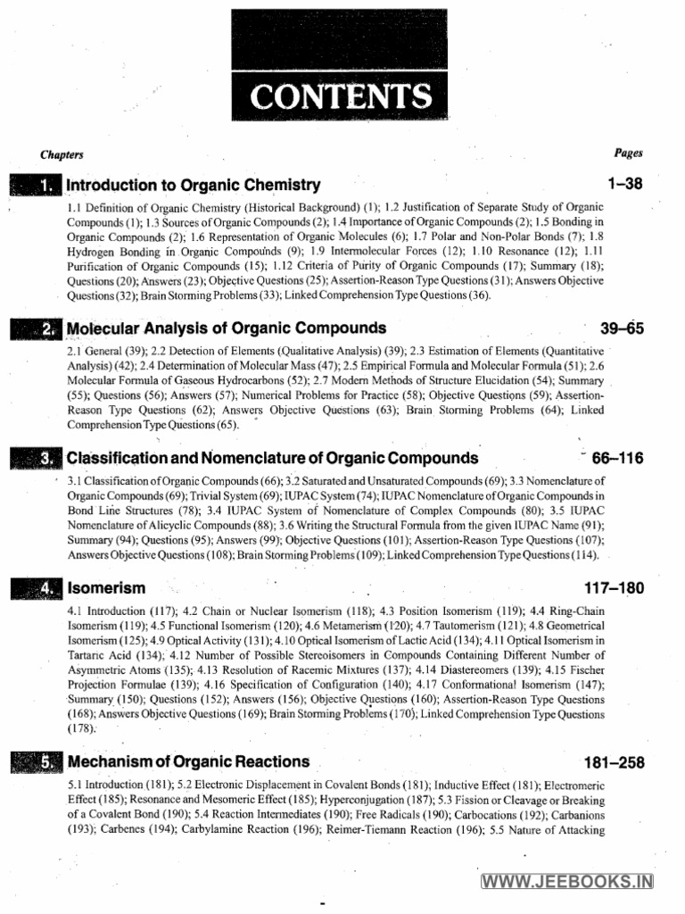 GRB OP Tandon Organic Chemistry | PDF | Covalent Bond | Organic Compounds