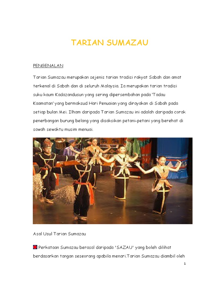 Tarian Sumazau | PDF