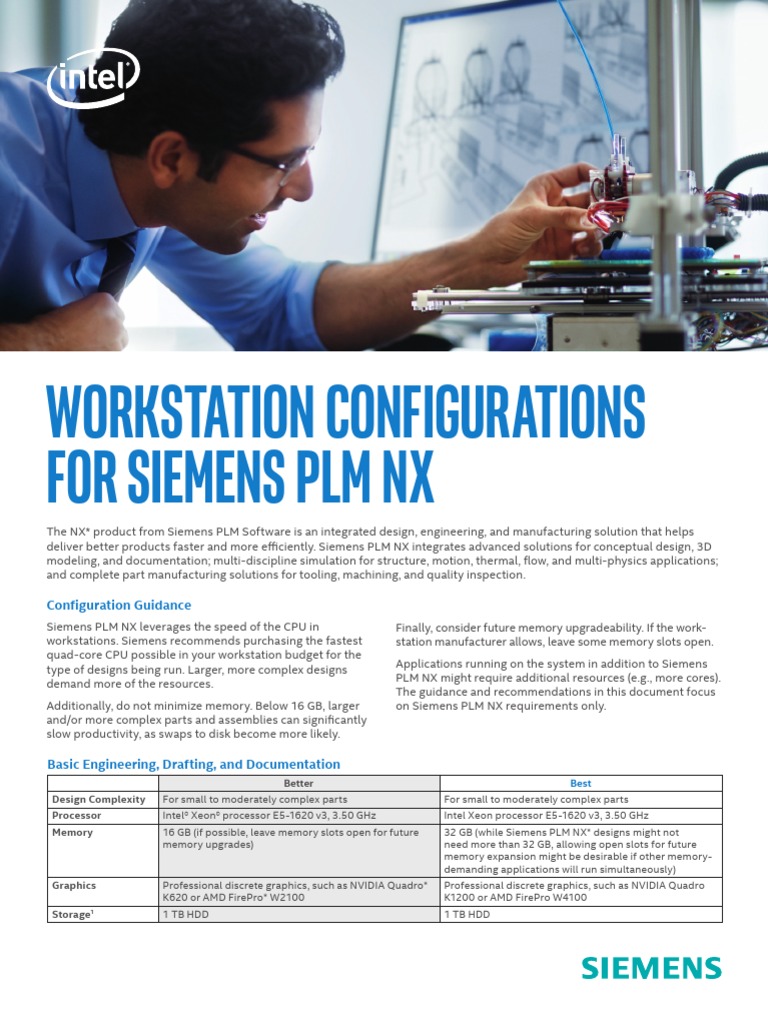 Siemens Workstation Configuration Guide | PDF | Product Lifecycle ...