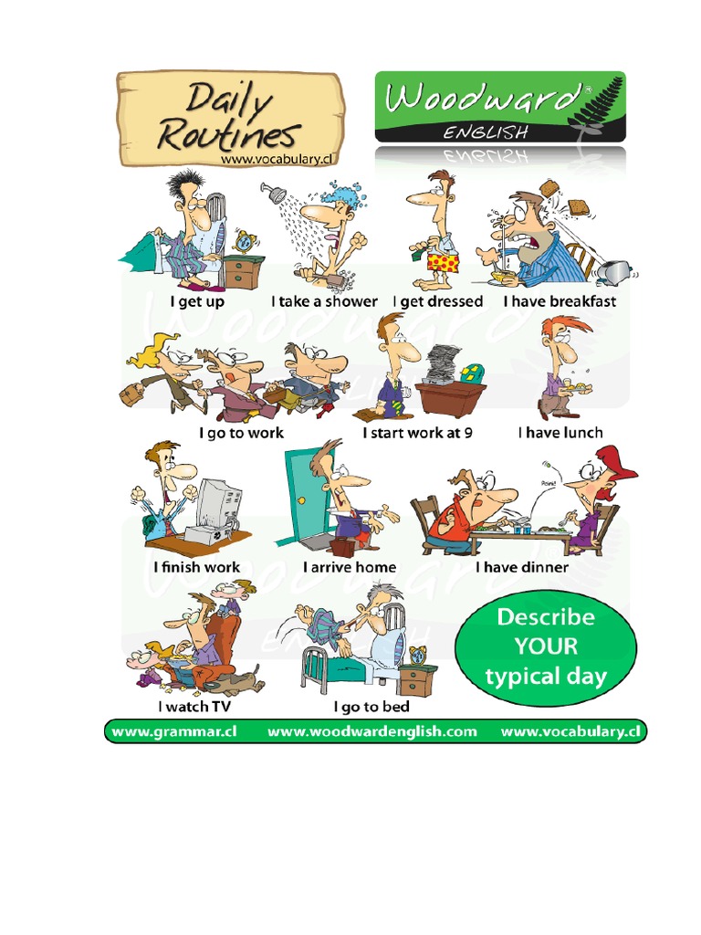 Daily Routine Adult | PDF