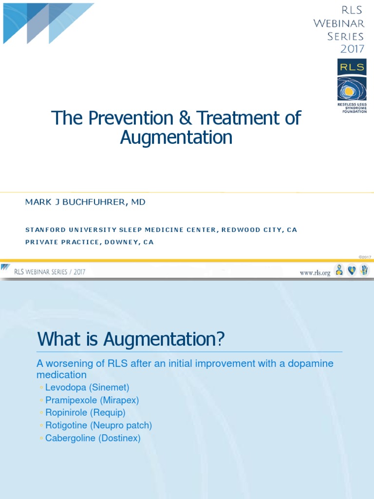 The Prevention & Treatment of Augmentation: Mark J Buchfuhrer, MD | PDF ...