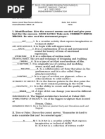 Art Appreciation Midterm Exam With Answer Key | PDF | Paintings | Sculpture