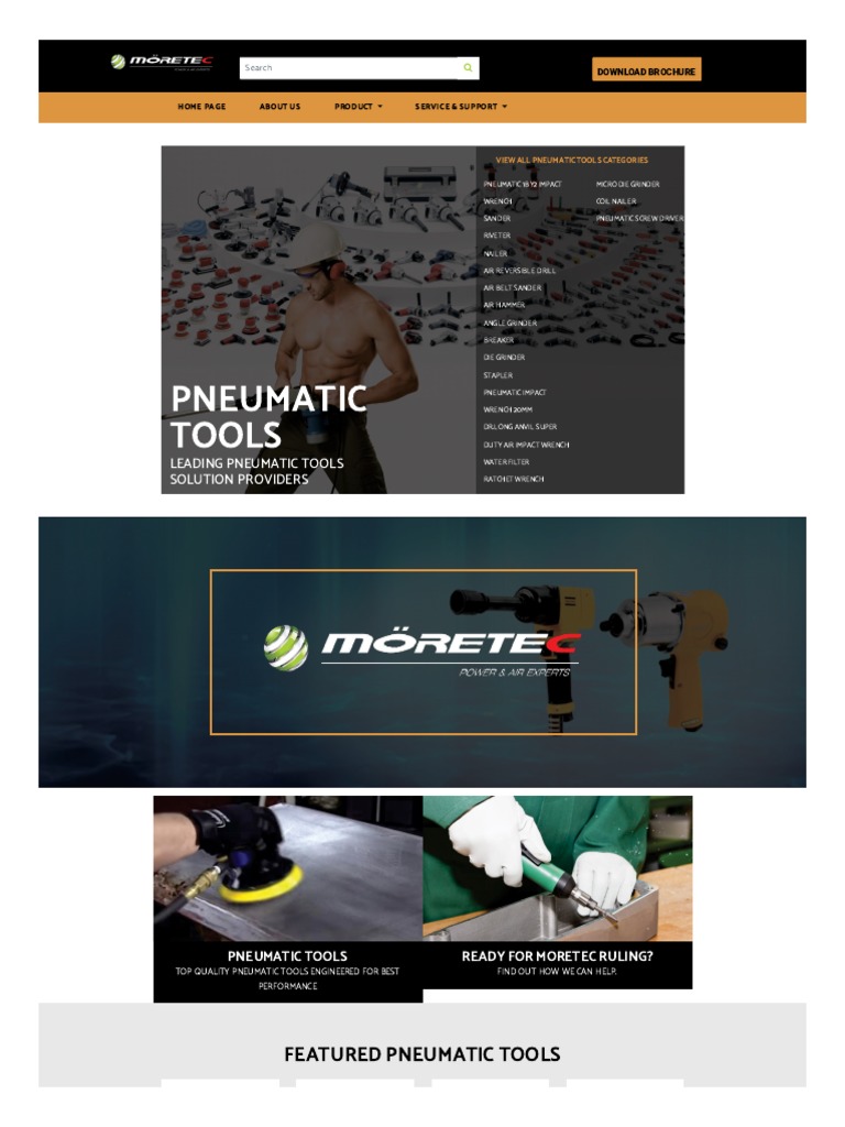 Buy Moretec Pneumatic Tools Online | PDF | Drill | Construction