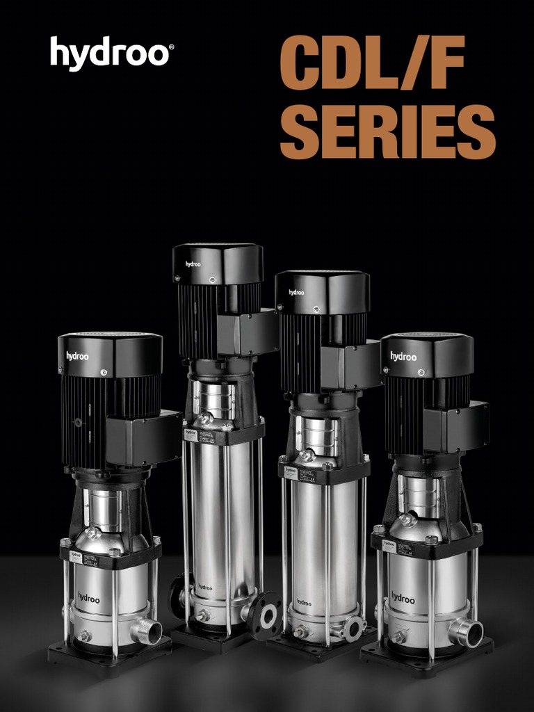 CDL/CDLF Series Pump Overview | PDF | Pump | Water