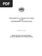 SBP Prudential Regulations Overview | PDF | Infrastructure | Banks