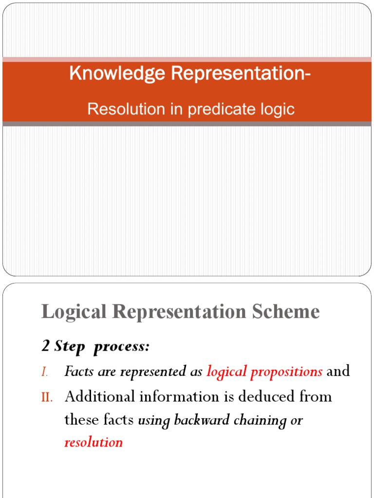 Resolution in Predicate Logic Explained | PDF | Mathematics | Grammar