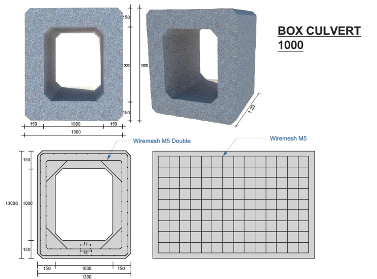 Box Culvert 1000 | PDF